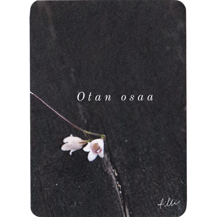 Rilla Tervonen Osanotto kortti 10 x 15 cm | Rilla Tervonen -kortit | Zicos